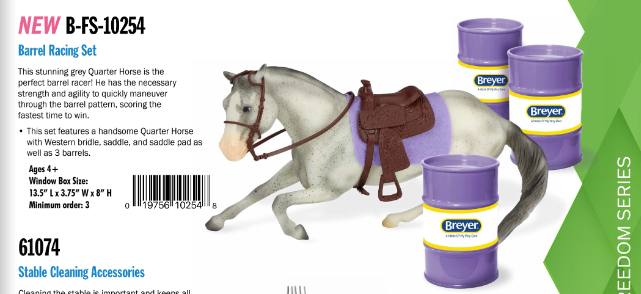 Barrel Racing Set-2025 New Release-Breyer Classic – Chelsea's Model Horses