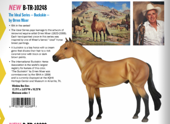 Buckskin-Ideal Series Orren Mixer-Geronimo Mold-2025 New Release-Breye ...