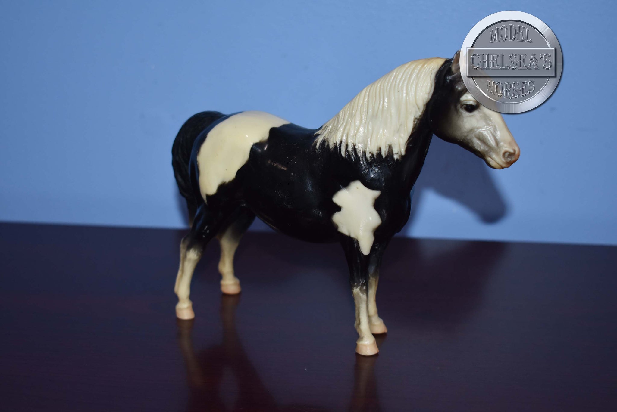 Black/White Shetland Pony-Vintage-Shetland Pony Mold-Breyer Traditiona ...
