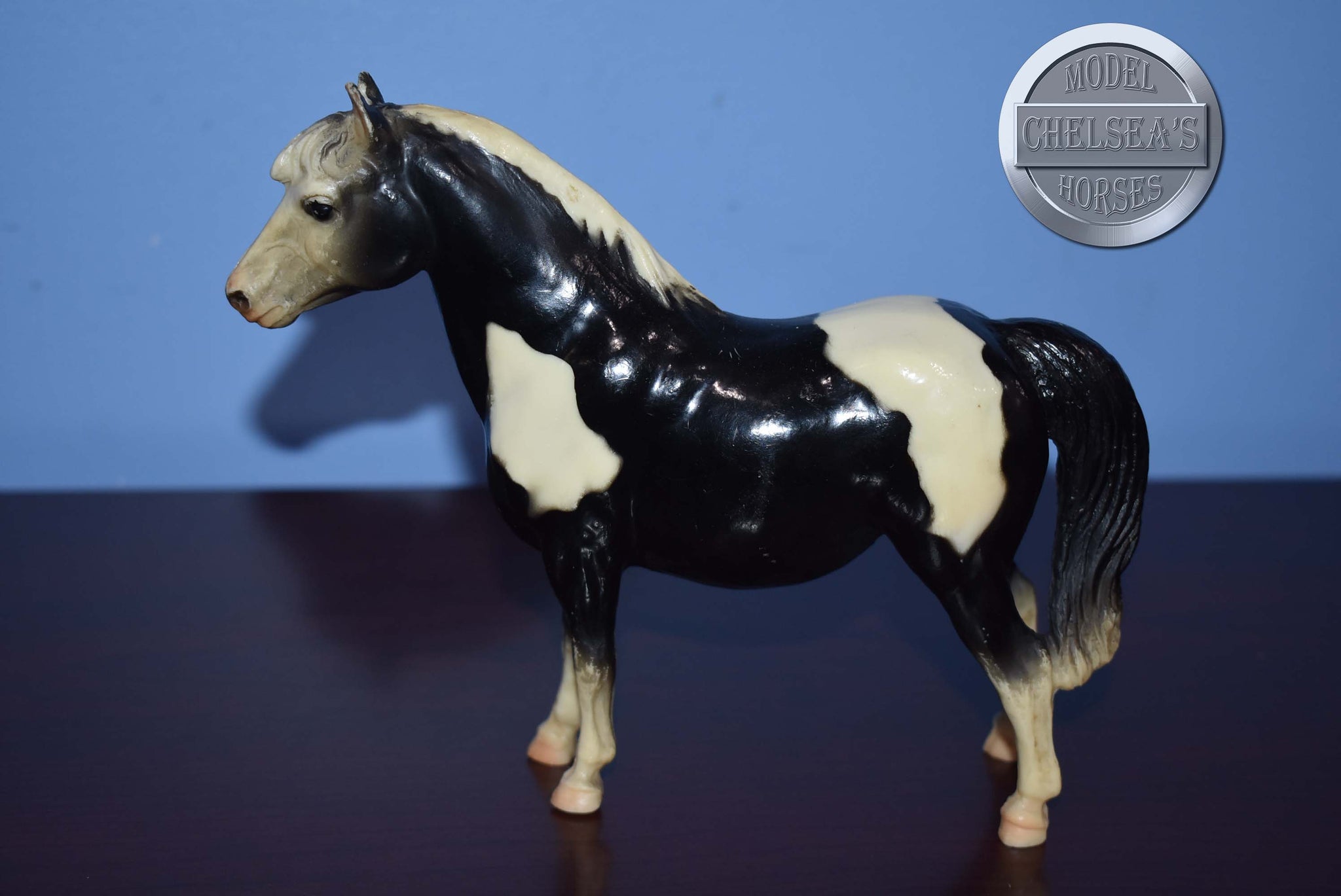 Black/White Shetland Pony-Vintage-Shetland Pony Mold-Breyer Traditiona ...