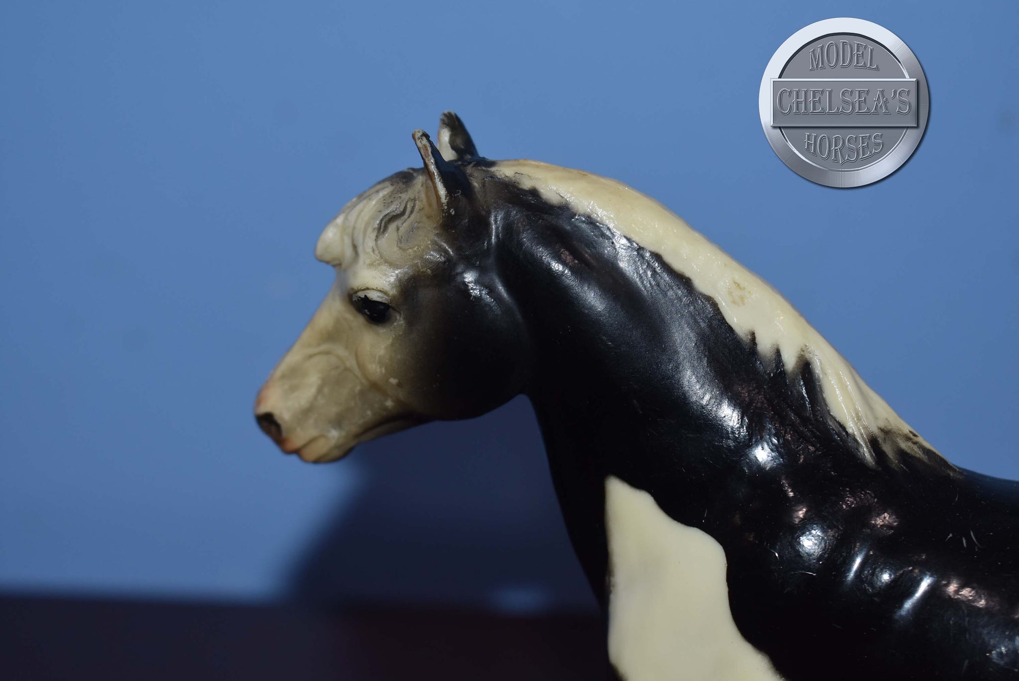 Black/White Shetland Pony-Vintage-Shetland Pony Mold-Breyer Traditiona ...