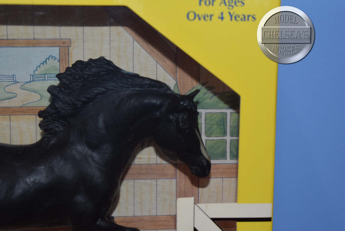 Black Andalusian-New in Box-Andalusian Stallion Mold-Breyer Classic ...