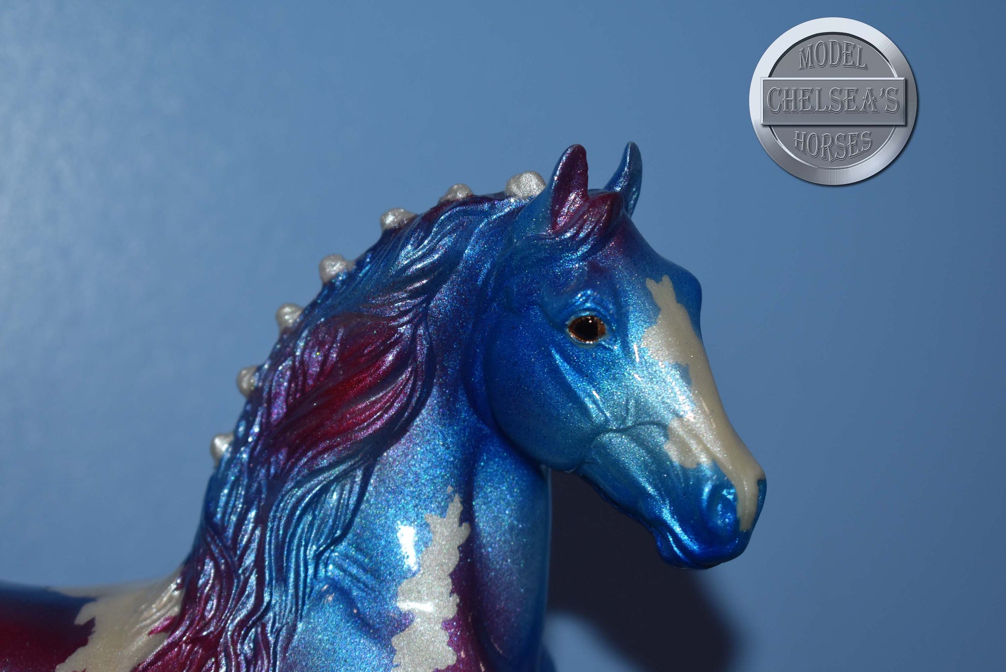 Custom Decorator Pinto on Shire Mold-Breyer Classic – Chelsea's Model ...