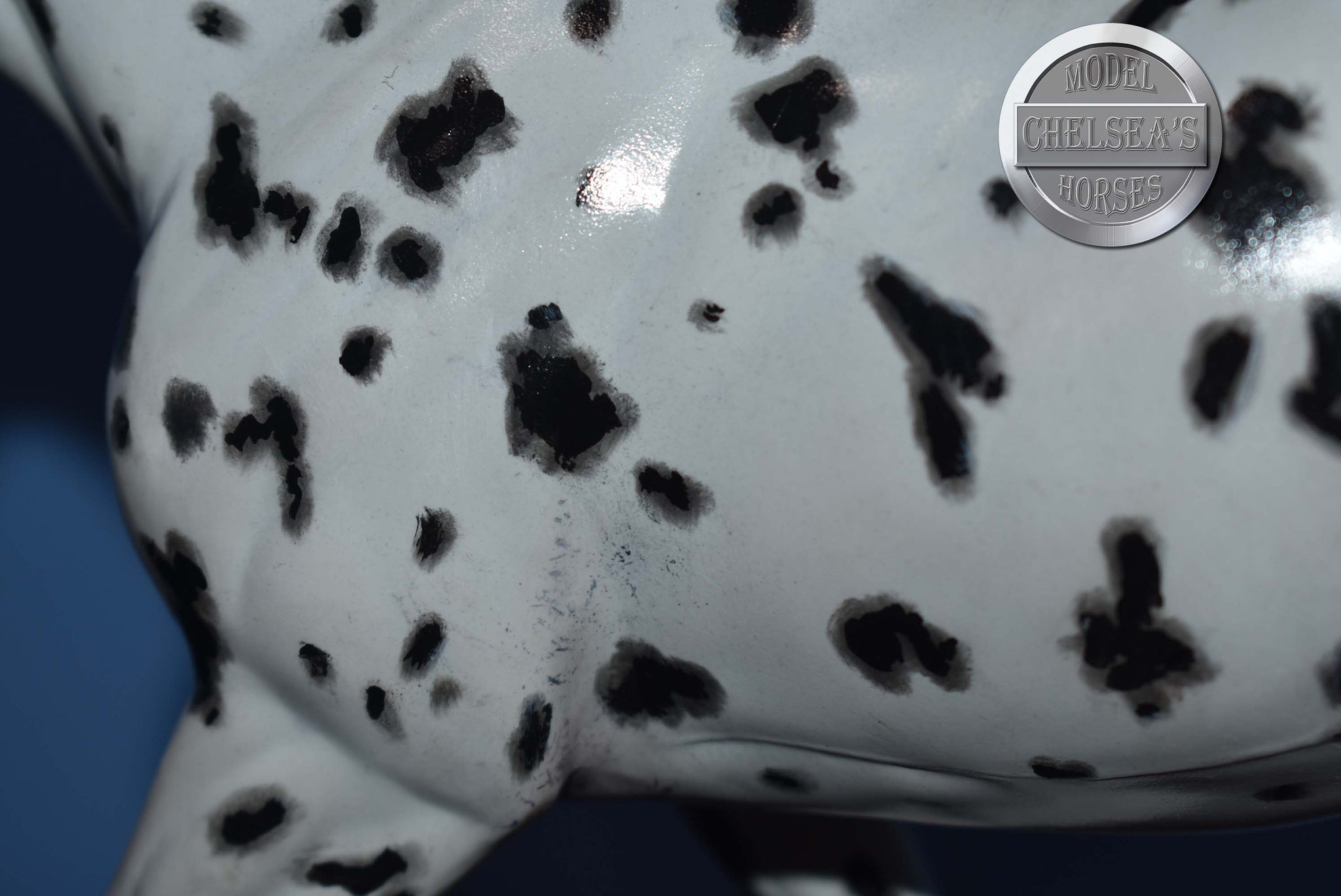 Custom Leopard Appaloosa Shire-Shire Mold-Breyer Traditional – Chelsea ...