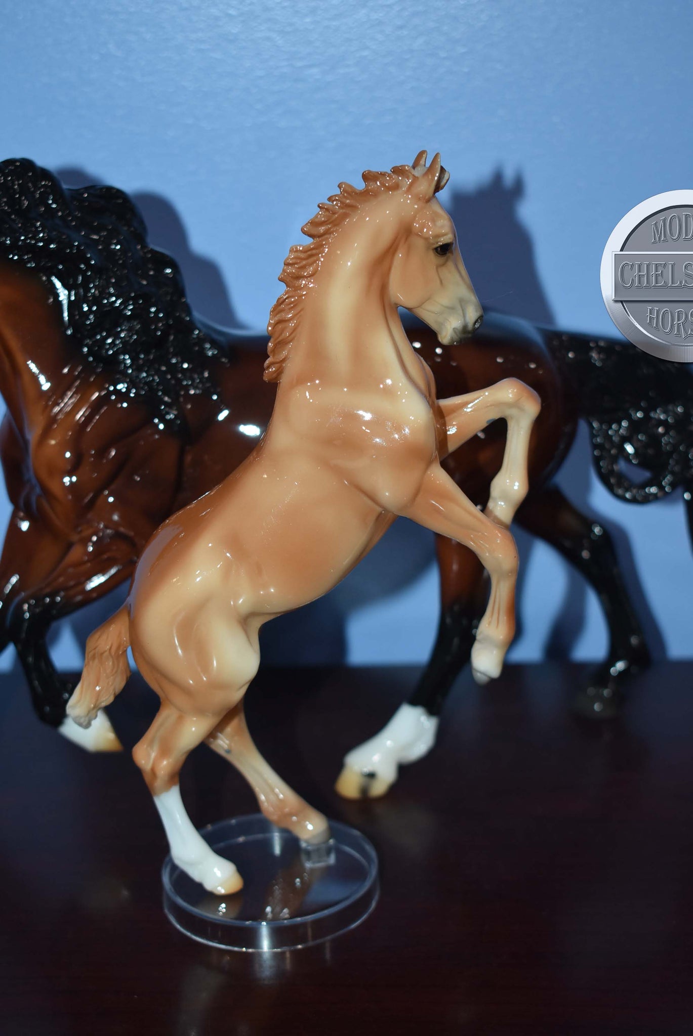 Good Times and Great Friends-Breyerfest Exclusive-Cantering Mustang Ma ...