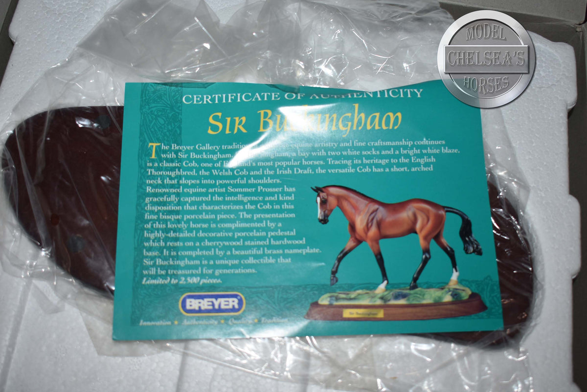 Sir Buckingham-New in Box-Breyer Porcelain – Chelsea's Model Horses