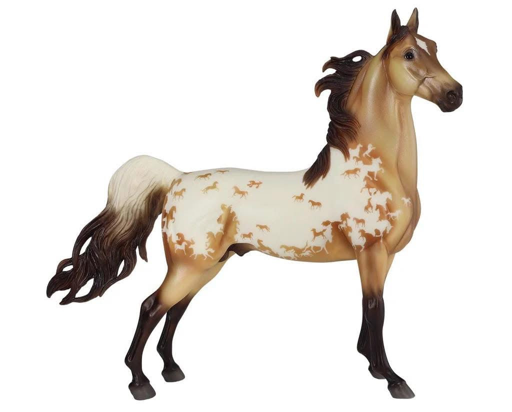 75th Anniversary Saddlebred-Saddlebred (Hamilton) Mold-New in Box-Brey ...