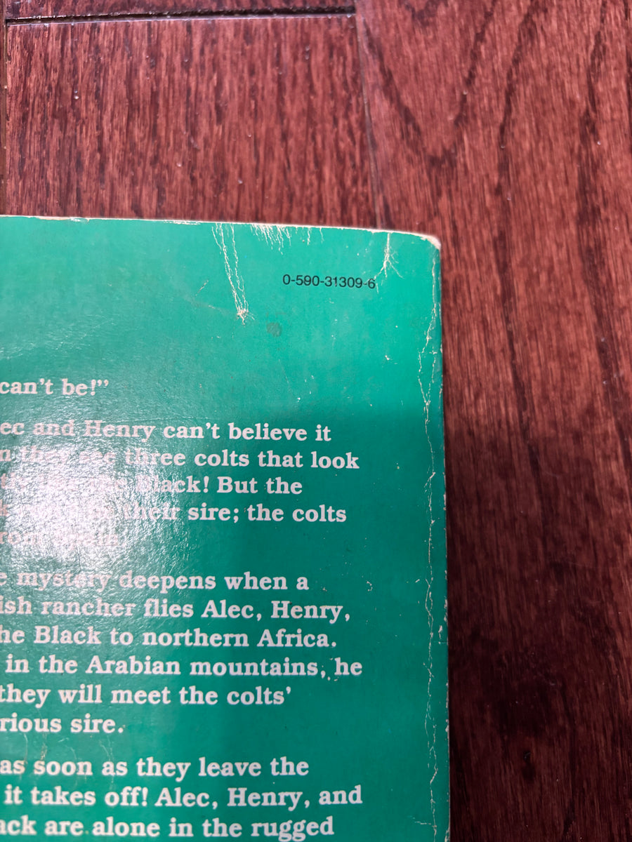 The Black Stallion Mystery-Walter Farley-Vintage – Chelsea's Model Horses