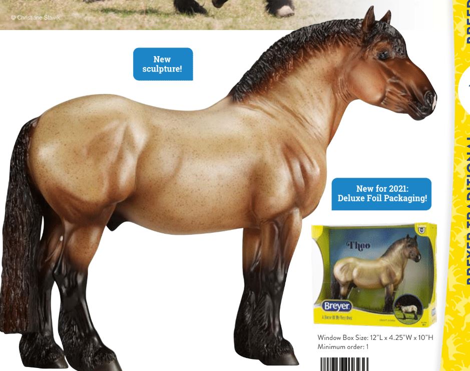 Theo-Ardennes Stallion-New in Box-Breyer Traditional – Chelsea's Model ...