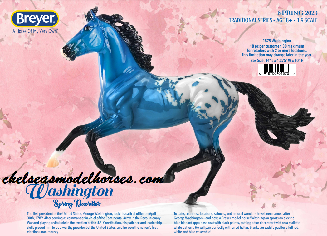 Washington-Spring 2023 Decorator-Limited Run-Breyer Traditional ...